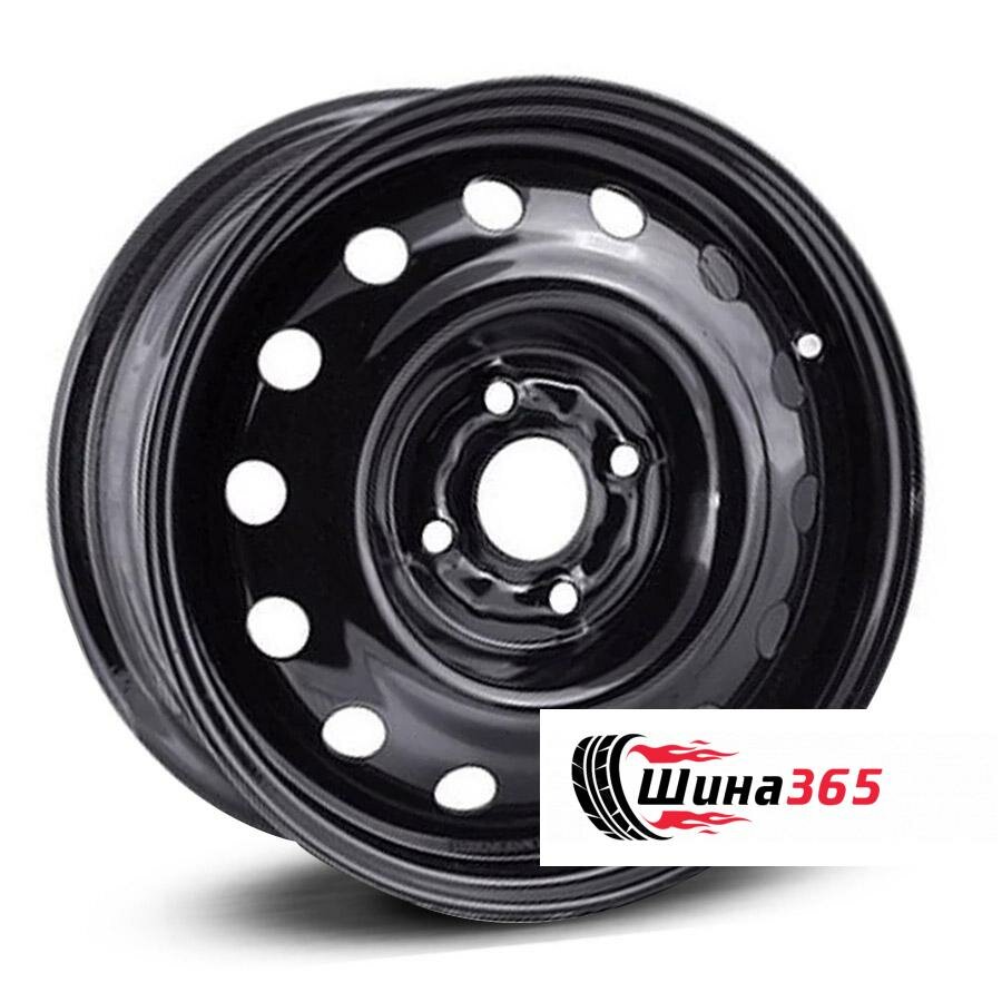 Штампованный колесный диск TREBL 8125 R15 / 6J PCD 4x114.3 ЕТ 46 ЦО 67.1 Black