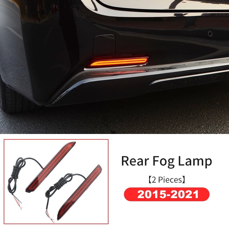 2015-2021 для Toyota Alphard Vellfire 30, задняя противотуманная фара, автомобильный 2015-2021