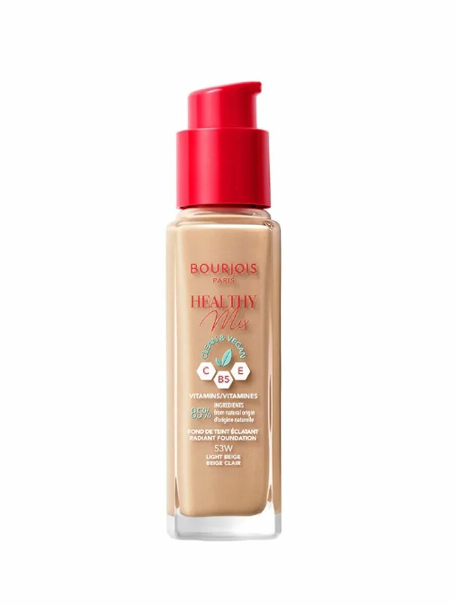 Bourjois тональный крем Healthy Mix 53 Light Beige 30 мл