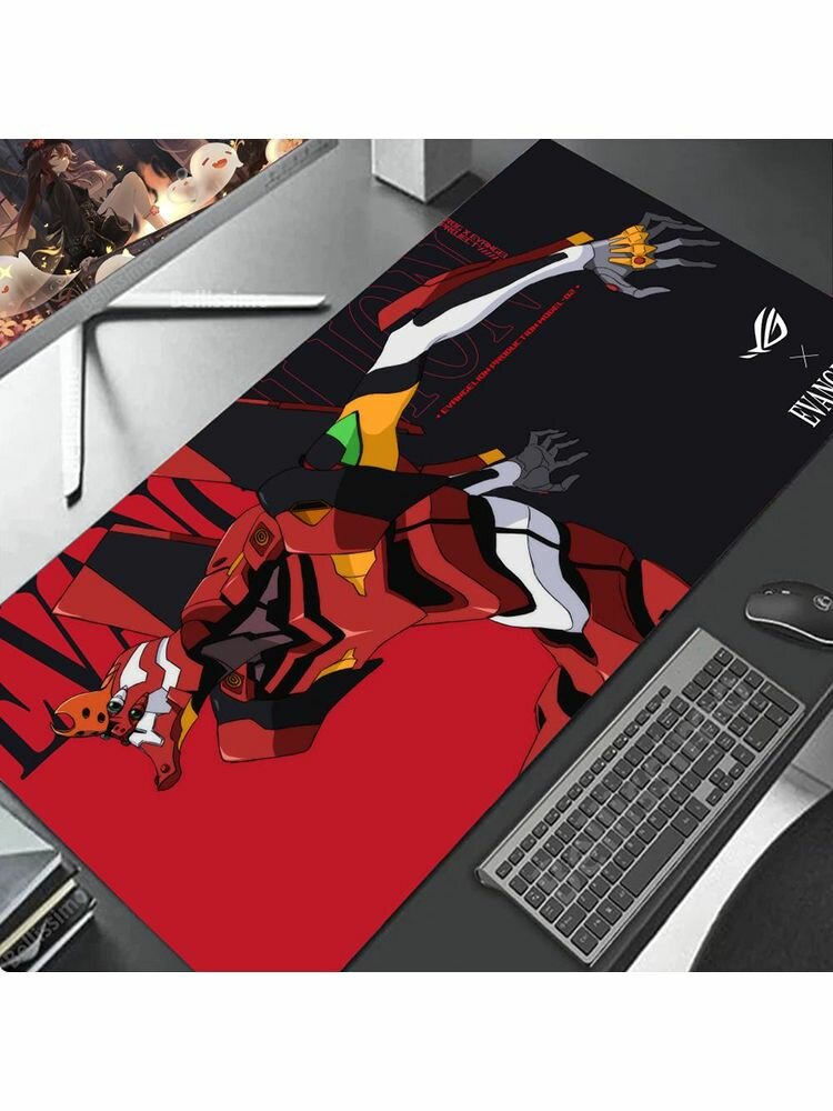Коврик для рабочего стола EVANGELION, аниме-рисунок Neon Genesis Evangelion