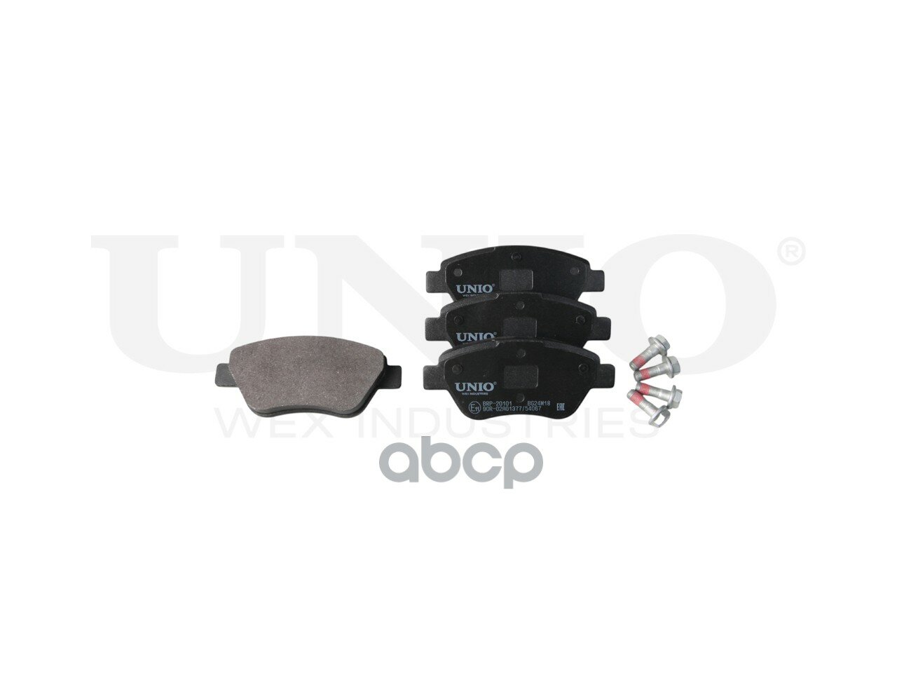 Колодки тормозные диск. передние Fiat Siena (178_) 00- UNIO арт. BRP-20101