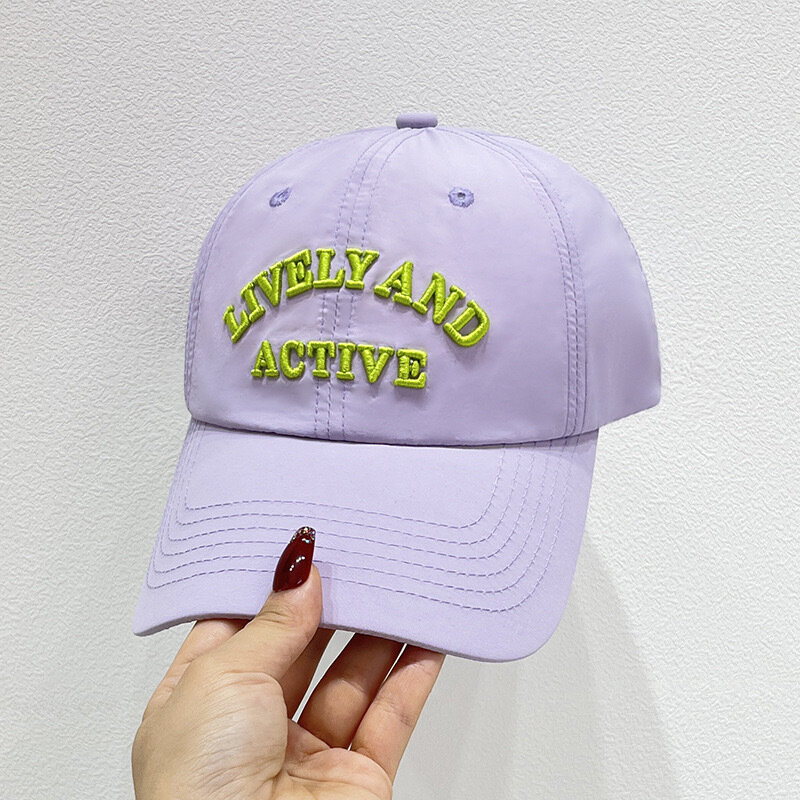 Бейсболка LD, регулируемая, фиолетовая