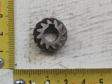 Малое зубчатое колесо 61/83/440 для УШМ-150/1300 Вихрь, 125/1200Э, 150/1300 Ресанта, 150/1400Э ROH 61/83/440