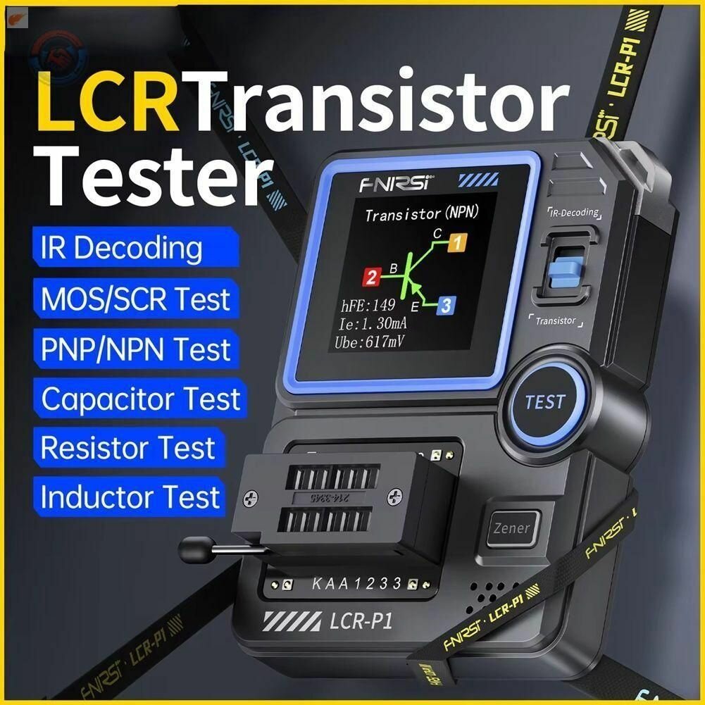 FNIRSI LCR-P1 Тестер Транзисторов Мультиметр Триод ESR NPN