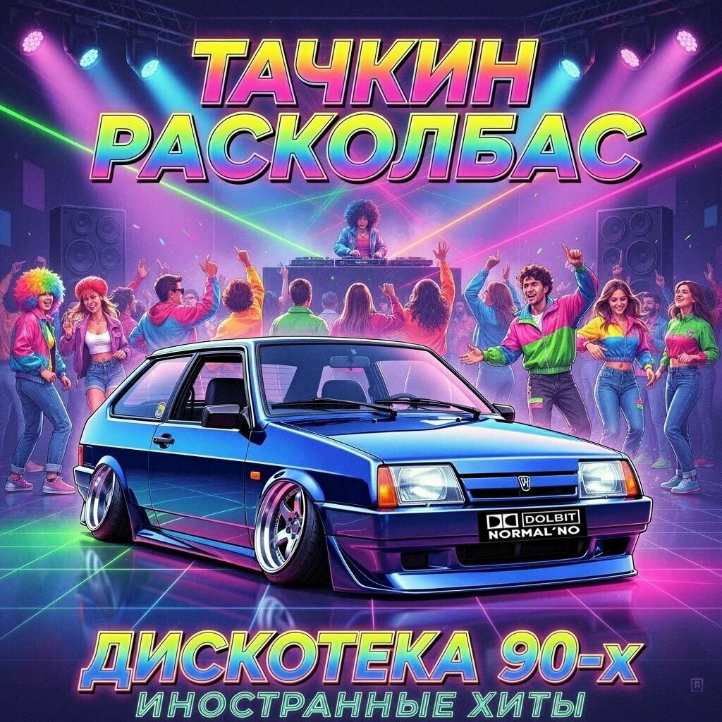 Хиты 90-х в машину: Тачкин Расколбас (флешка) DOLBIT NORMAL'NO