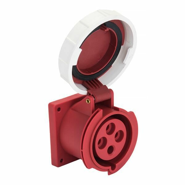 Розетка стационарная внутренняя 3142 3Р+РЕ 16А 380В IP67 PROxima, EKF PS-3142-16-380 (1 шт.)