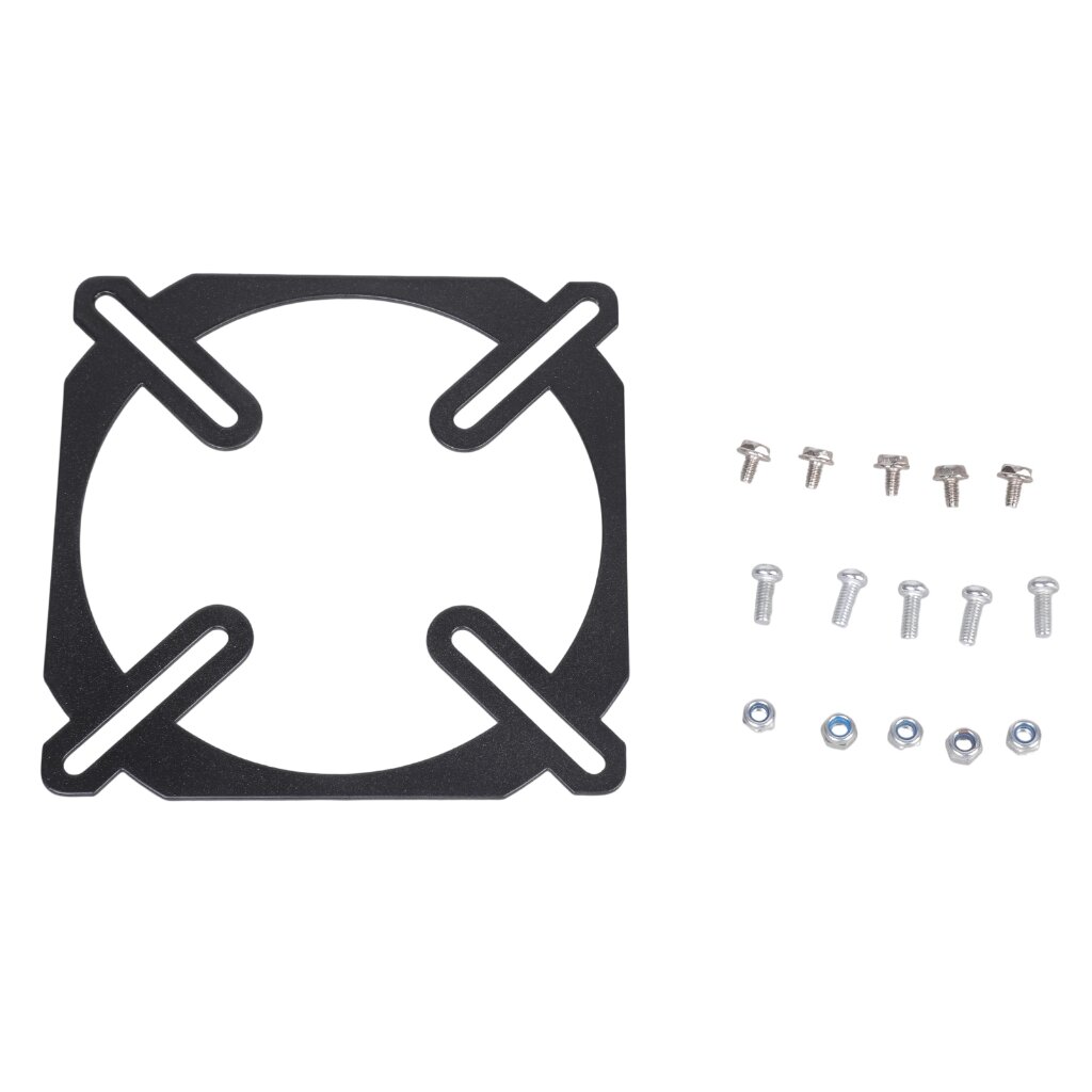 Универсальный Кронштейн-Адаптер Вентилятора Для 6-12-Дюймового Компьютерного Серверного Вентилятора Металлическая Монтажная Рама Для Установки Без Инструментов