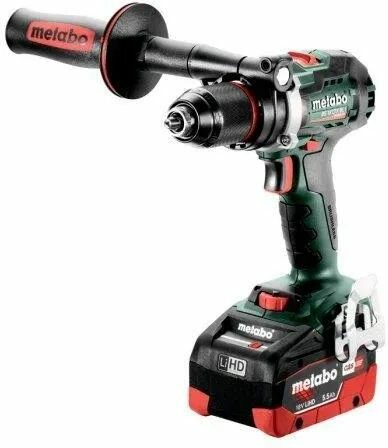 Аккумуляторный шуруповерт Metabo BS 18 LTX BL I LiHD 2x5.5 Ач, 602358660