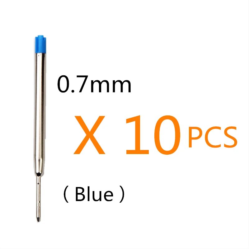 Шариковая ручка ZYCC металлическая мини Синий, 10 x0.7 blue refills