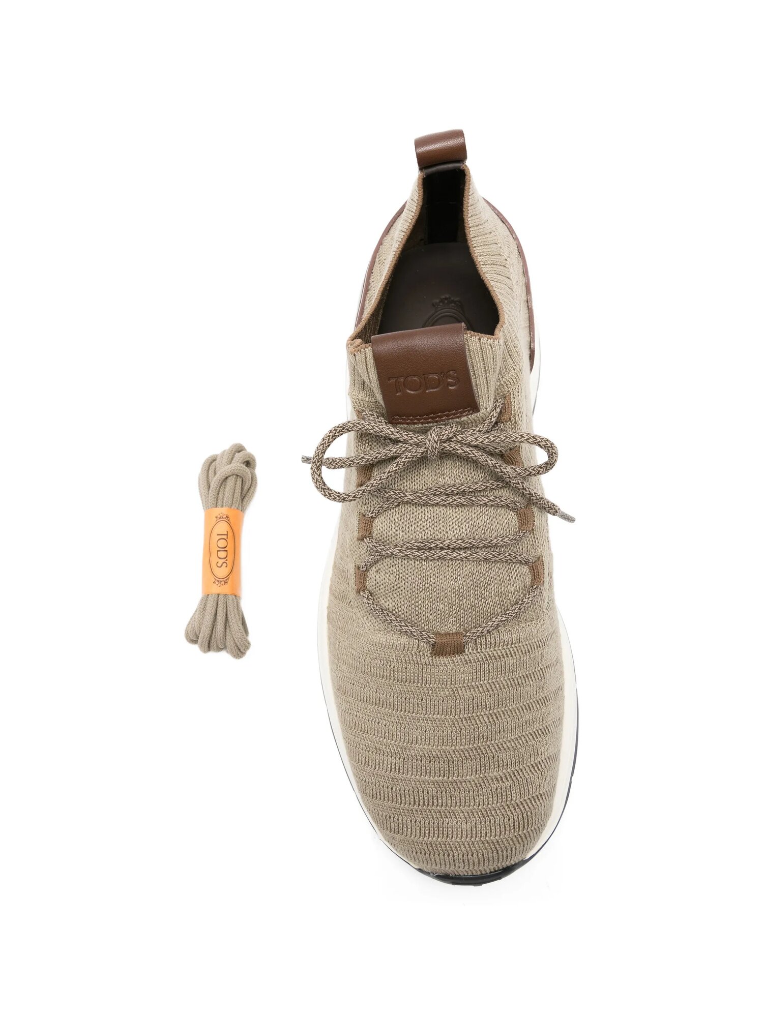 Кроссовки Tod's Round-toe lace-up sneakers, размер 10 — фото 1