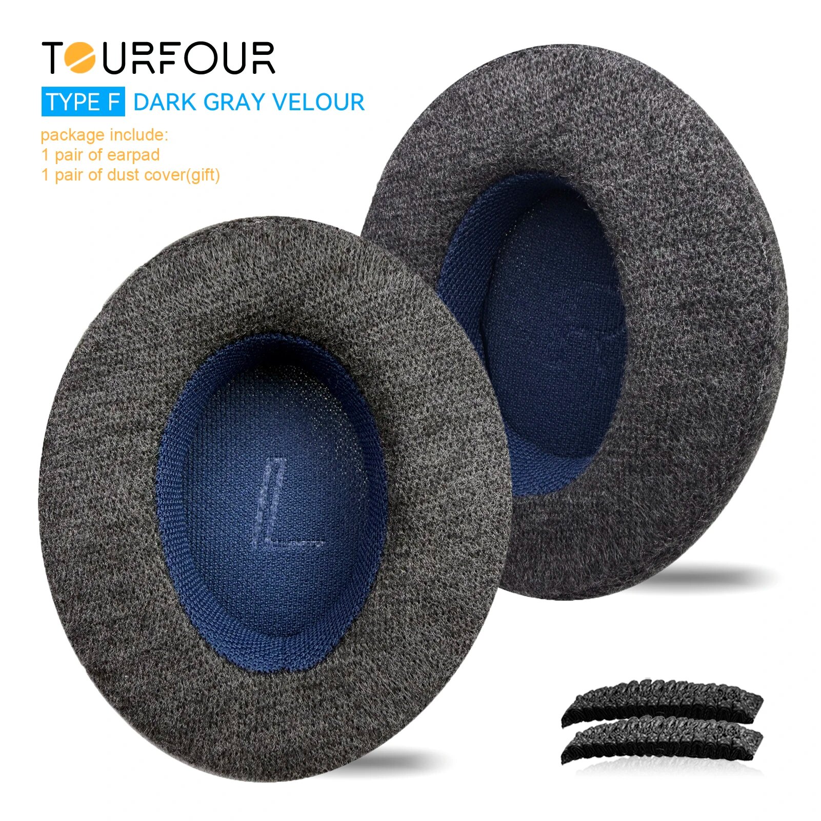 Сменные амбушюры TOURFOUR для наушников Philips SHP9500, SHP9600, амбушюры, рукава, наушники