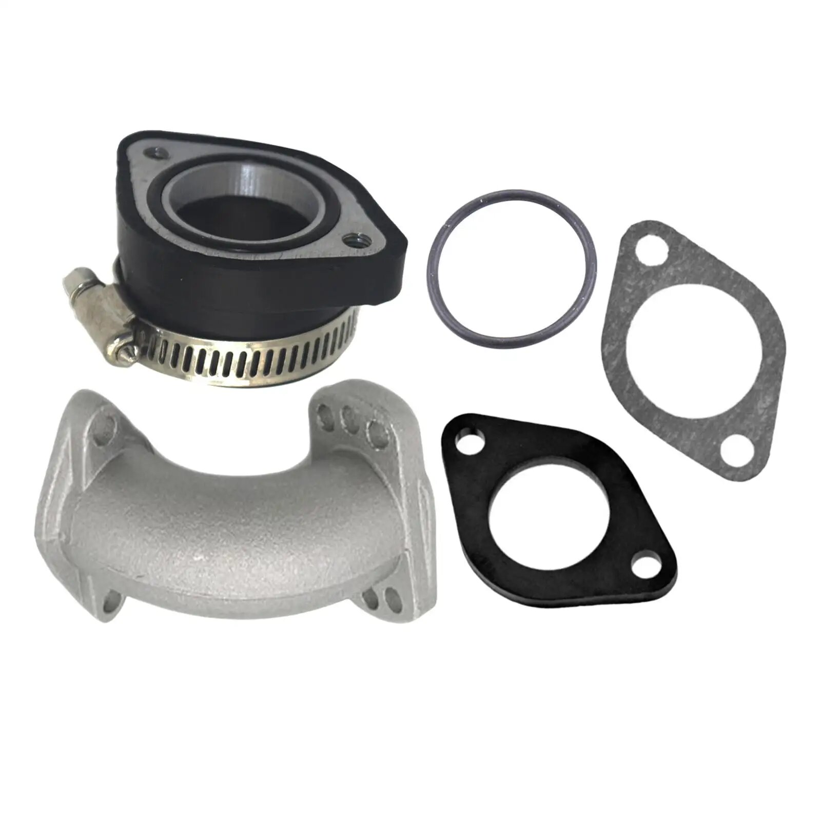 Комплект фланцев и прокладок Резиновый чехол впускного адаптера карбюратора