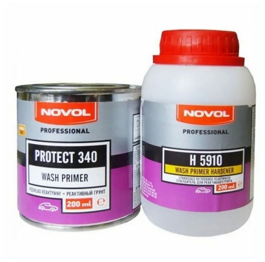 Кислотный грунт NOVOL PROTECT 340 WASH PRIMER