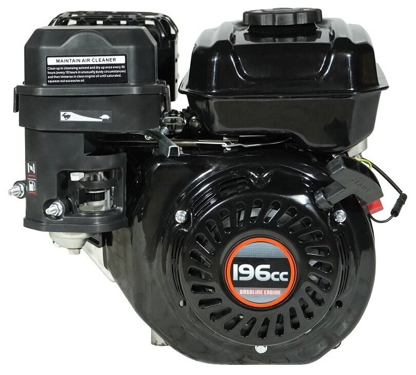 Двигатель для садовой техники Loncin H200 (R type) D19