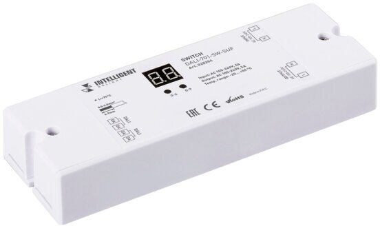 Релейный модуль Arlight INTELLIGENT ARLIGHT Релейный модуль DALI-701-SW-SUF (BUS, 5A)