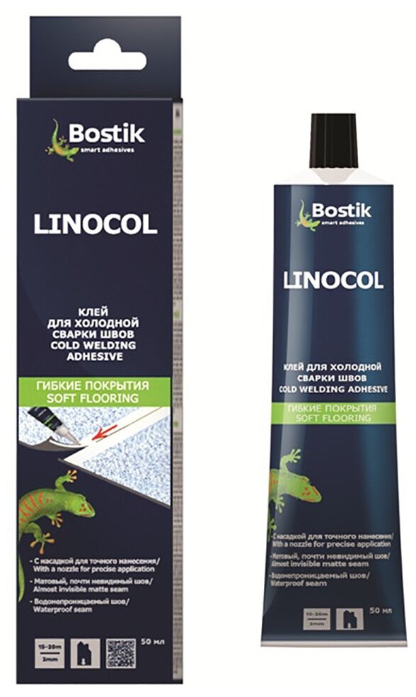 Клей холодная сварка Bostik Linocol 50 мл
