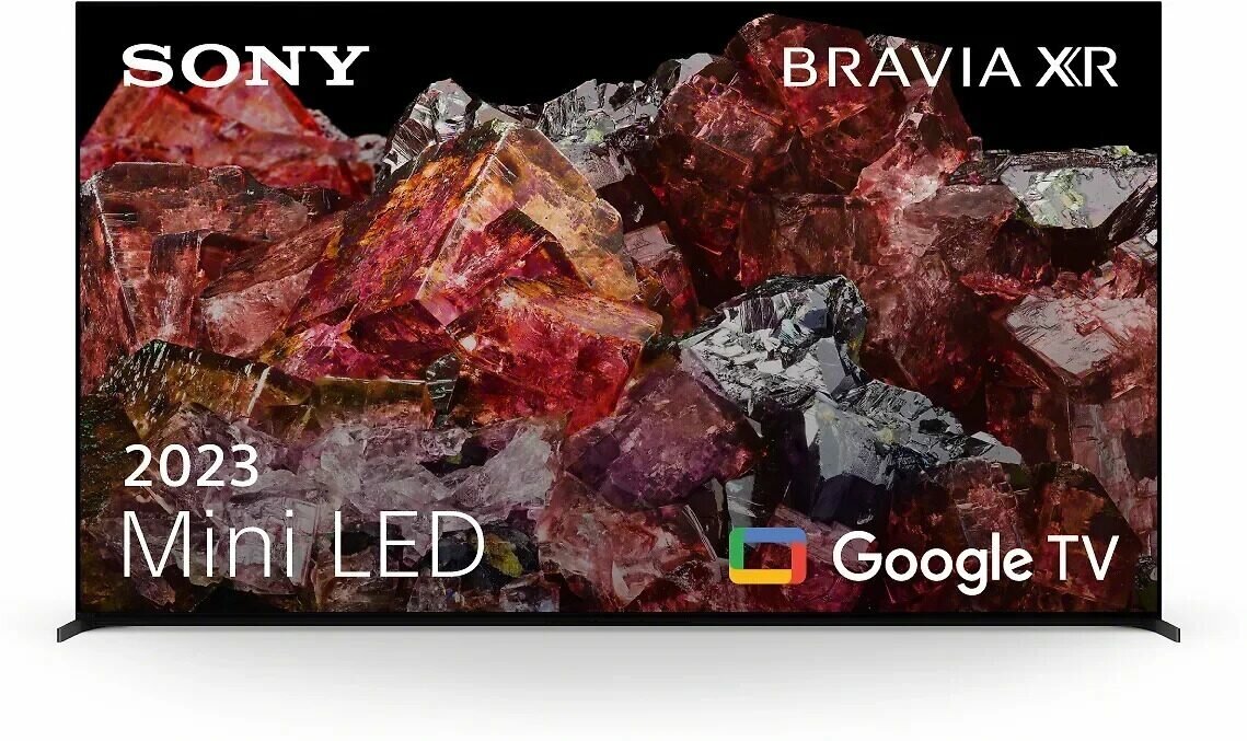 75" Телевизор Sony XR-75X95L 2023, темно-серебристый