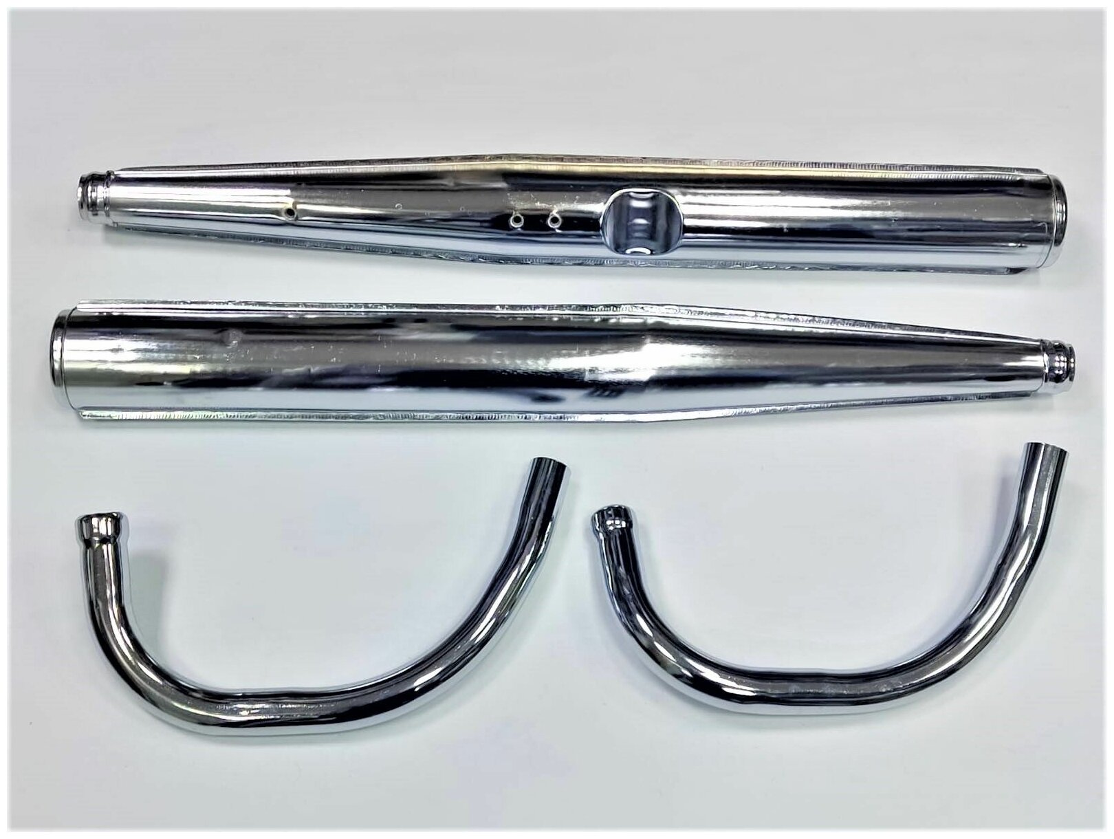 Глушитель Ява с коленами (638)люкс