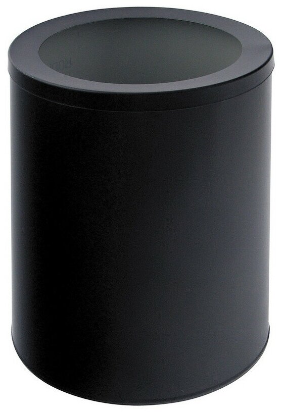 Корзина для мусора Титан 16 л металл черная (25х33 см) 3970