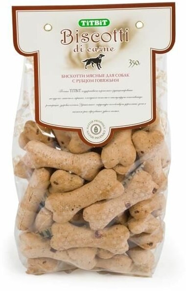 3708 Печенье Бискотти с рубцом говяжьим 350гр