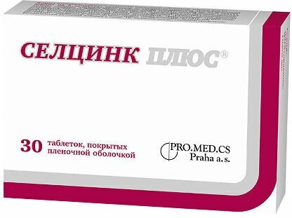 Селцинк плюс таб N30