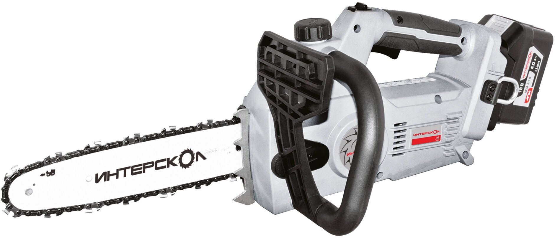 Аккумуляторная цепная пила Интерскол ПЦА-10/18В (696.4.1.70)