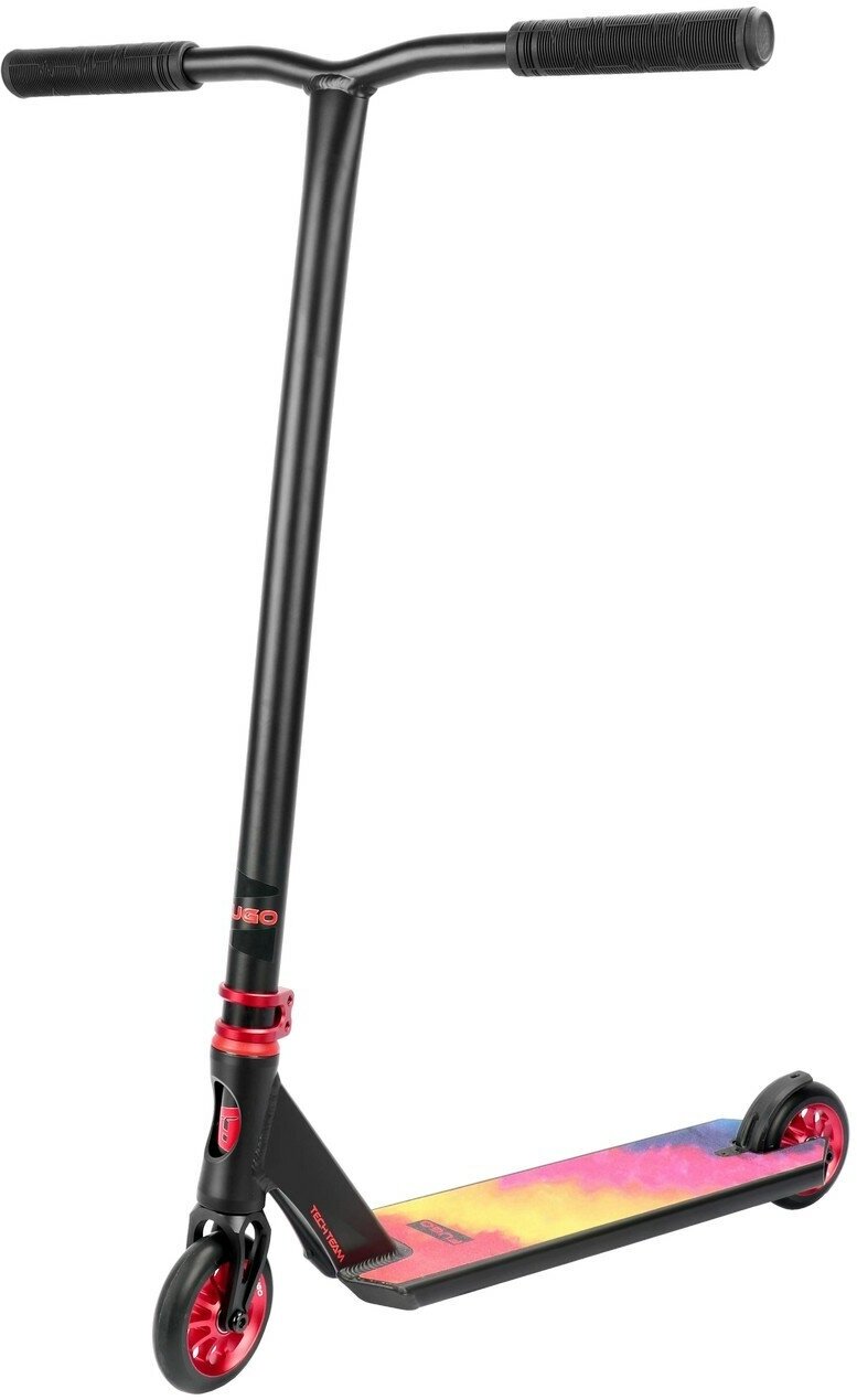 Трюковой самокат Tech Team "Fugo", Парк, HIC, до 175 см - 2023 Red