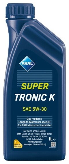 Aral Super Tronic K 5w30, 1л