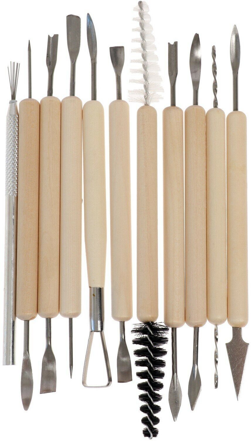 Набор инструментов 10 штук для лепки из глины, пластилина, пластики, 7712048