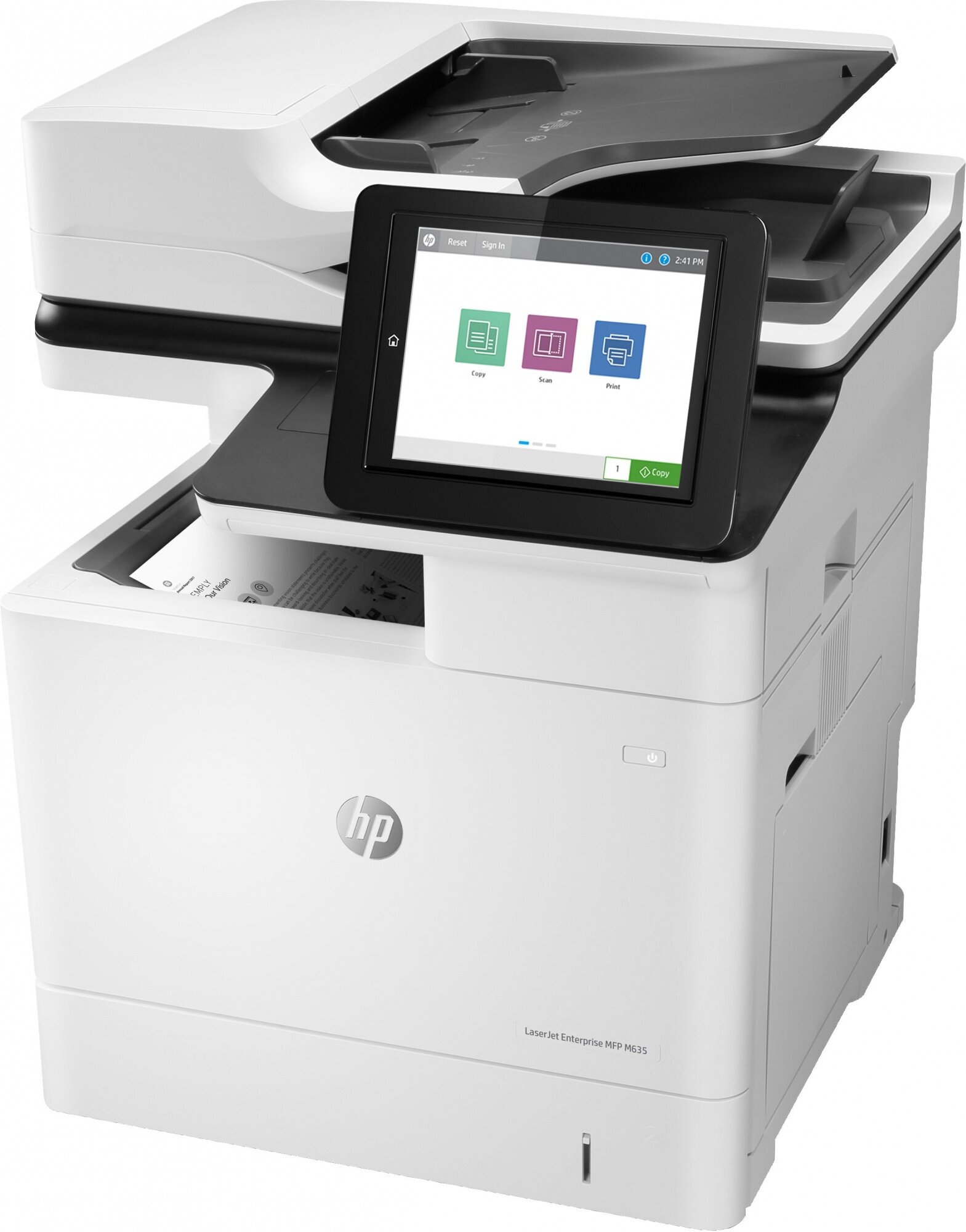 МФУ лазерный HP LaserJet Enterprise M635h (7PS97A) A