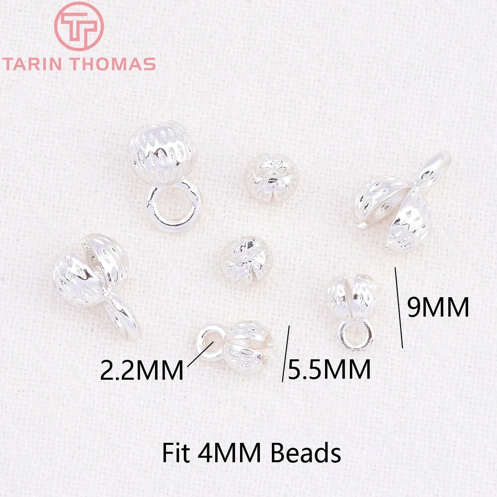 Комплект фурнитуры для бижутерии TARIN THOMAS 20 шт. золотого цвета 10485-Silver Color