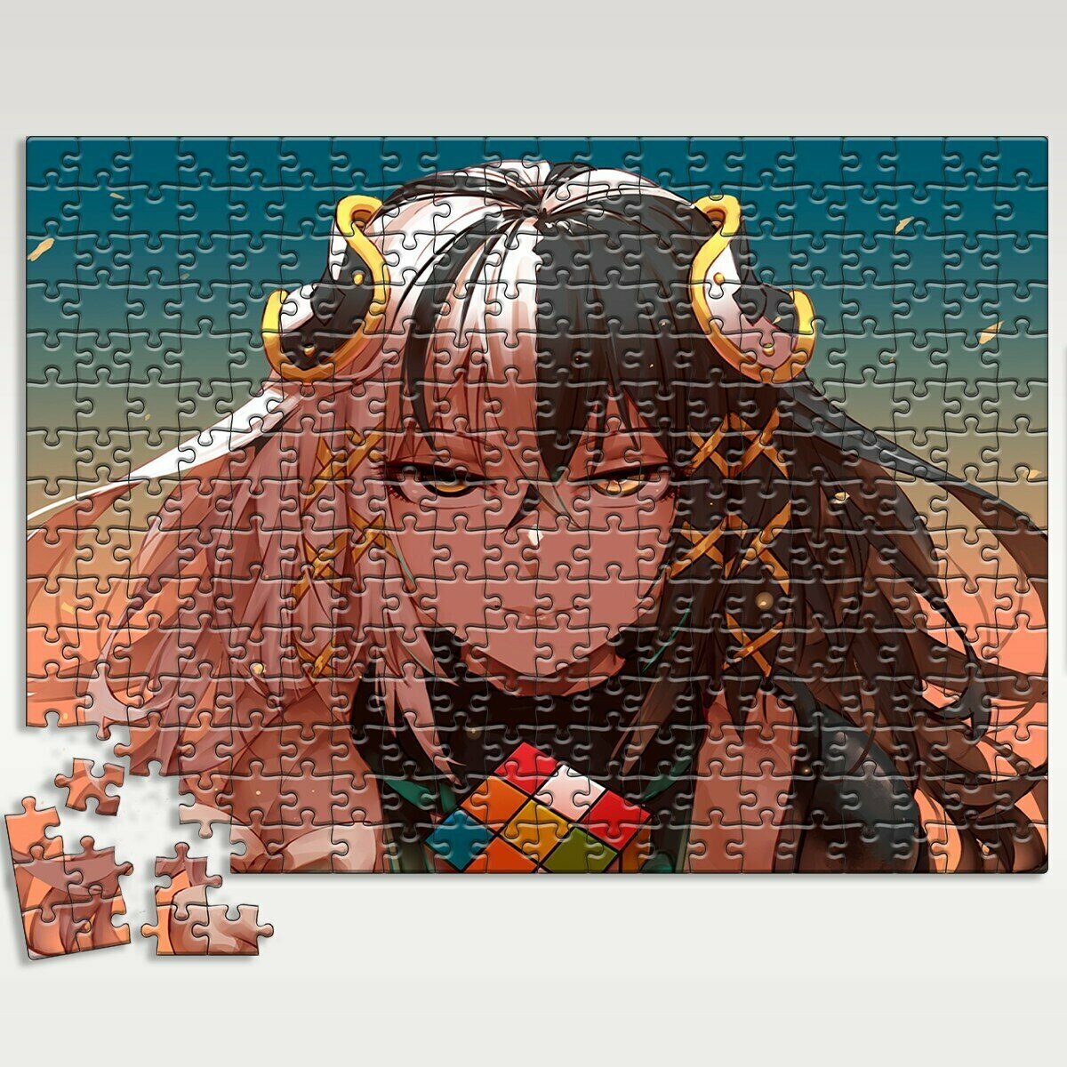 Пазл картонный А3: модель Аниме Overlord - 5258