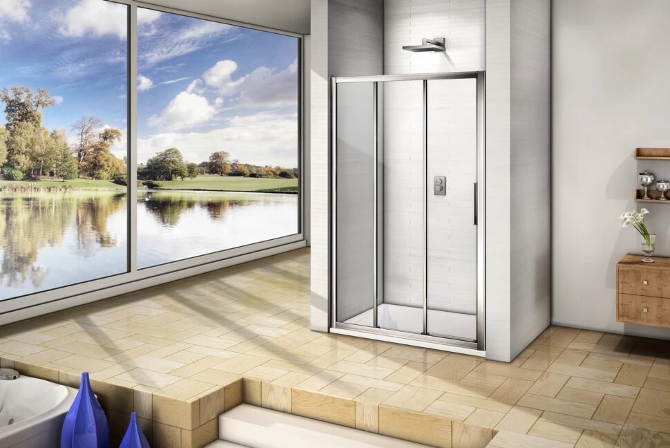Душевая дверь 140 см Good Door Orion WTW-140-C-CH прозрачное