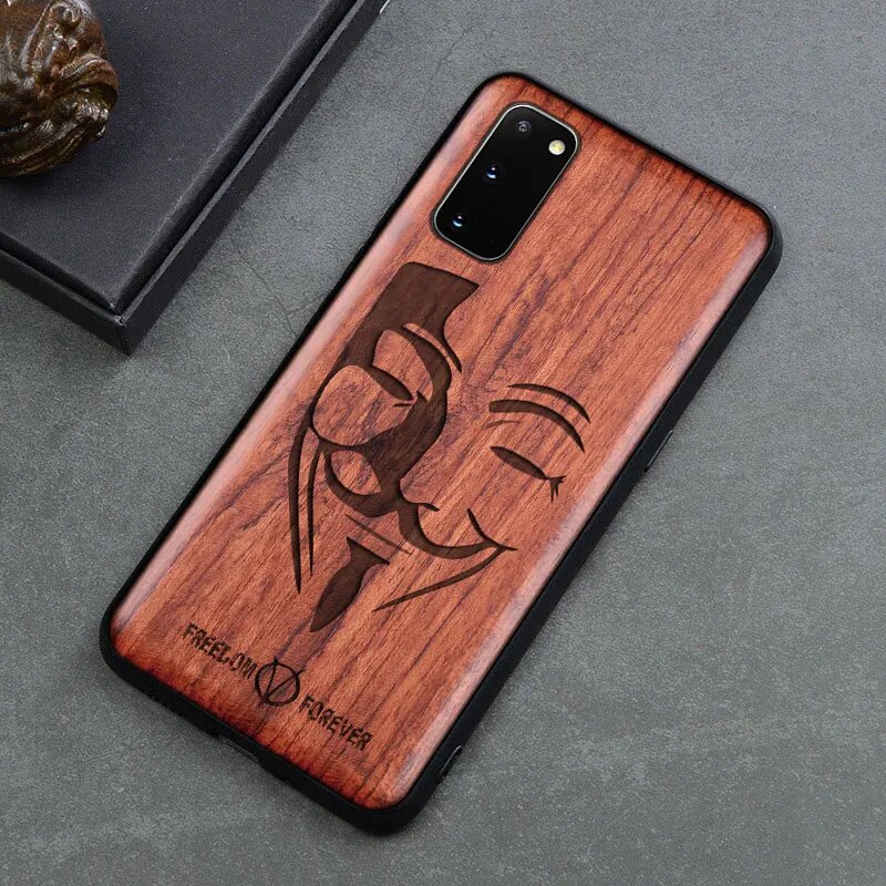 Деревянный чехол для Samsung Galaxy S25 Ultra, color 13