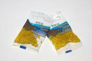 Бисер Preciosa 5 гр, 2 шт, (87010)