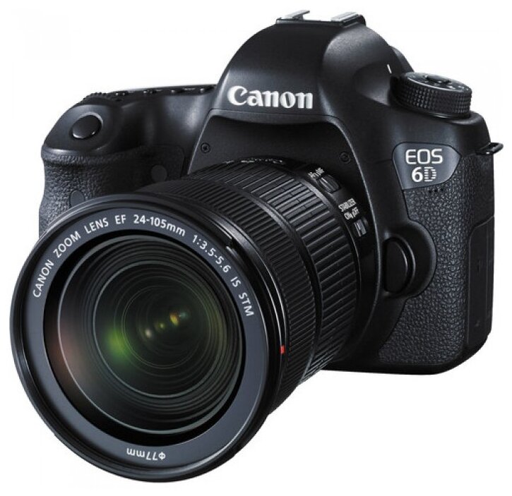 Зеркальный Фотоаппарат Canon EOS 6D KIT черный 20.2Mpix EF 24-105mm f/3.5-5.6 IS STM 3" 1080p Full H