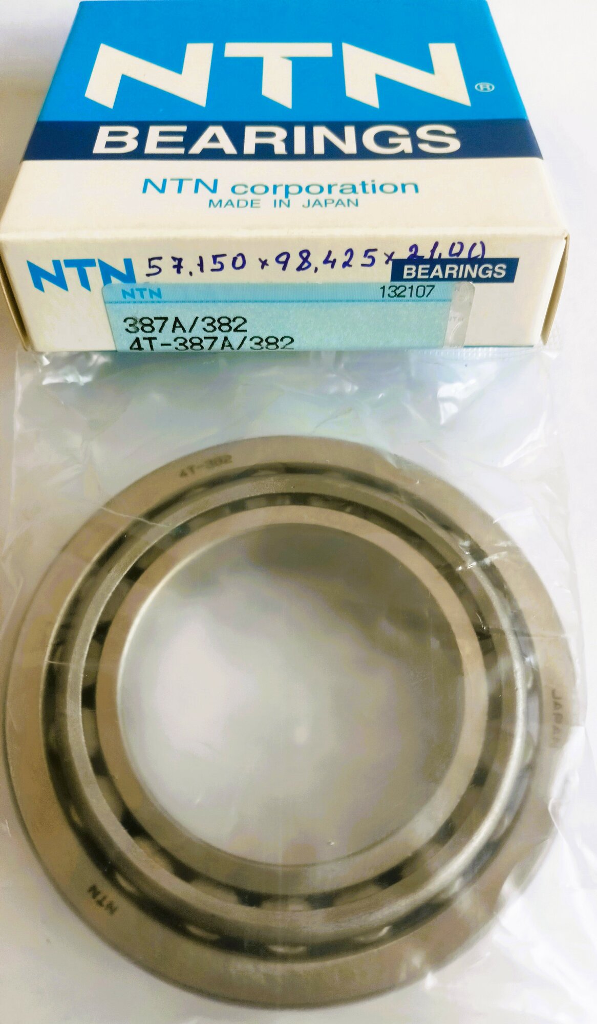 Подшипник NTN 387A/382 4T роликовый радиально-упорный однорядный (57.150х98,425х21,00)