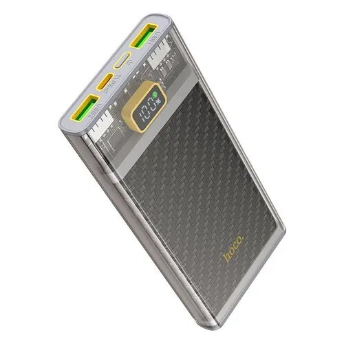 Внешний аккумулятор (Power Bank) Hoco J103 Discovery edition, 10000мAч, серый [j103 discovery edition gray]
