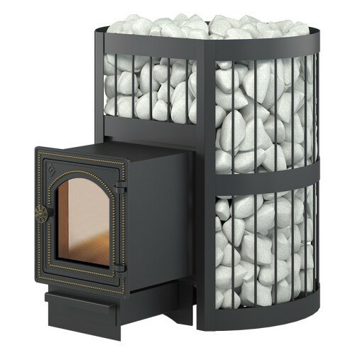 Везувий Чугунная печь для бани Везувий Легенда Стандарт 22 (Дверь: ДТ-4С)(Камни -, Сетка на трубу -)