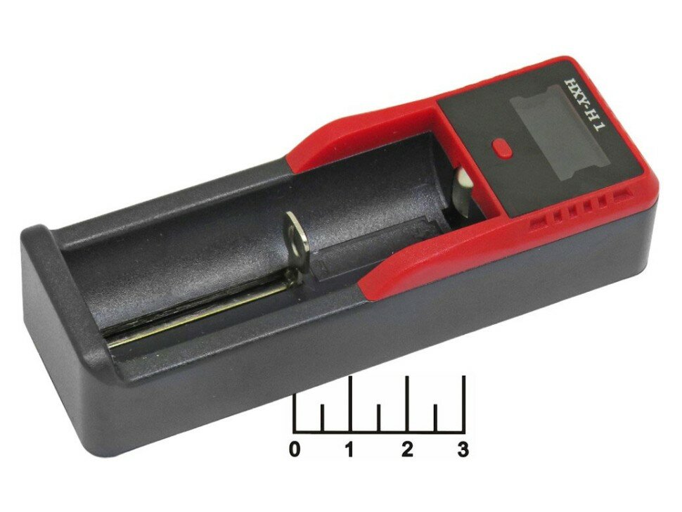 Зарядное устройство для литиевых элементов 3.7V 0.5A 1*18650 HXY-H1 (шнур micro USB)