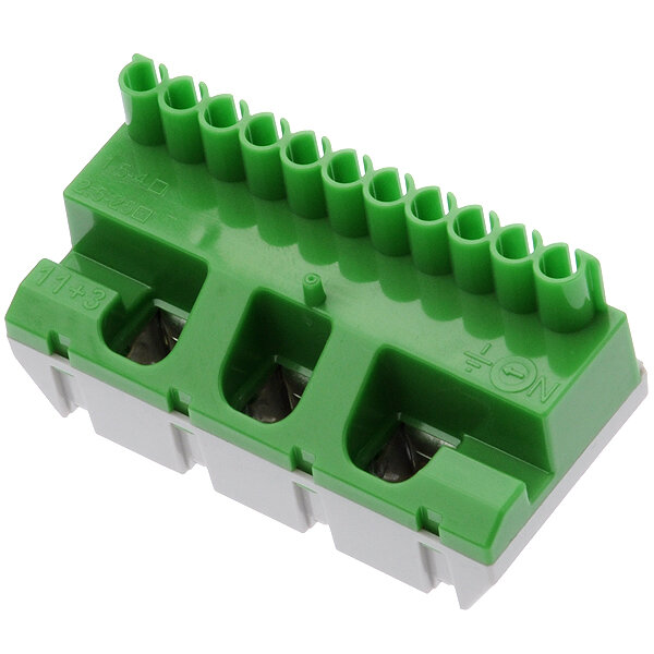 Шина земля АВВ ZK113G самозажимная PE 11x4+3x25мм2 1SPE007715F9714