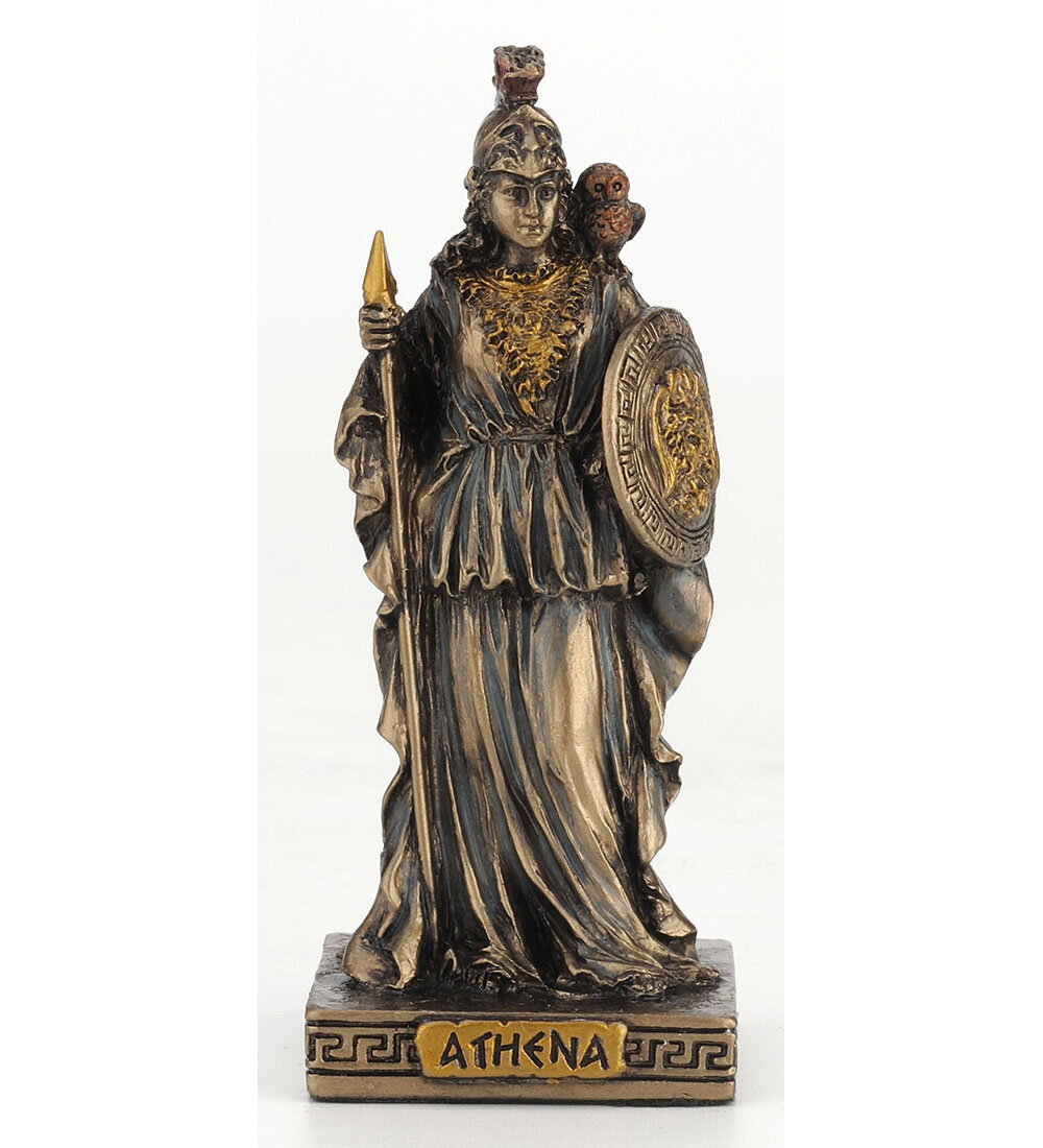 Статуэтка Афина - богиня военной тактики и стратегии