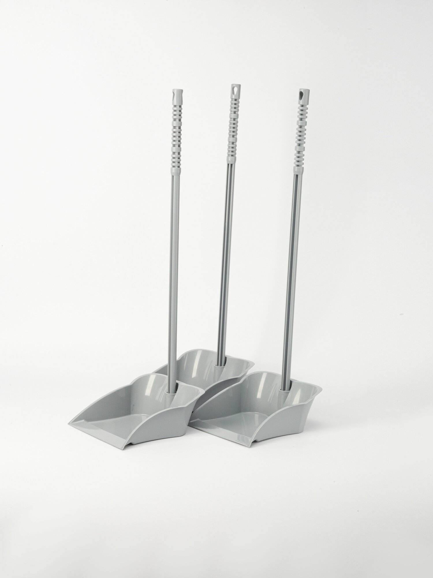 Совок для уборки с длинной ручкой - 3 шт