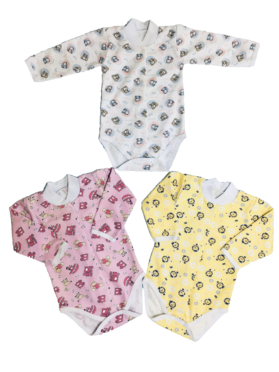 Боди Базовая коллекция, комплект из 3 шт.