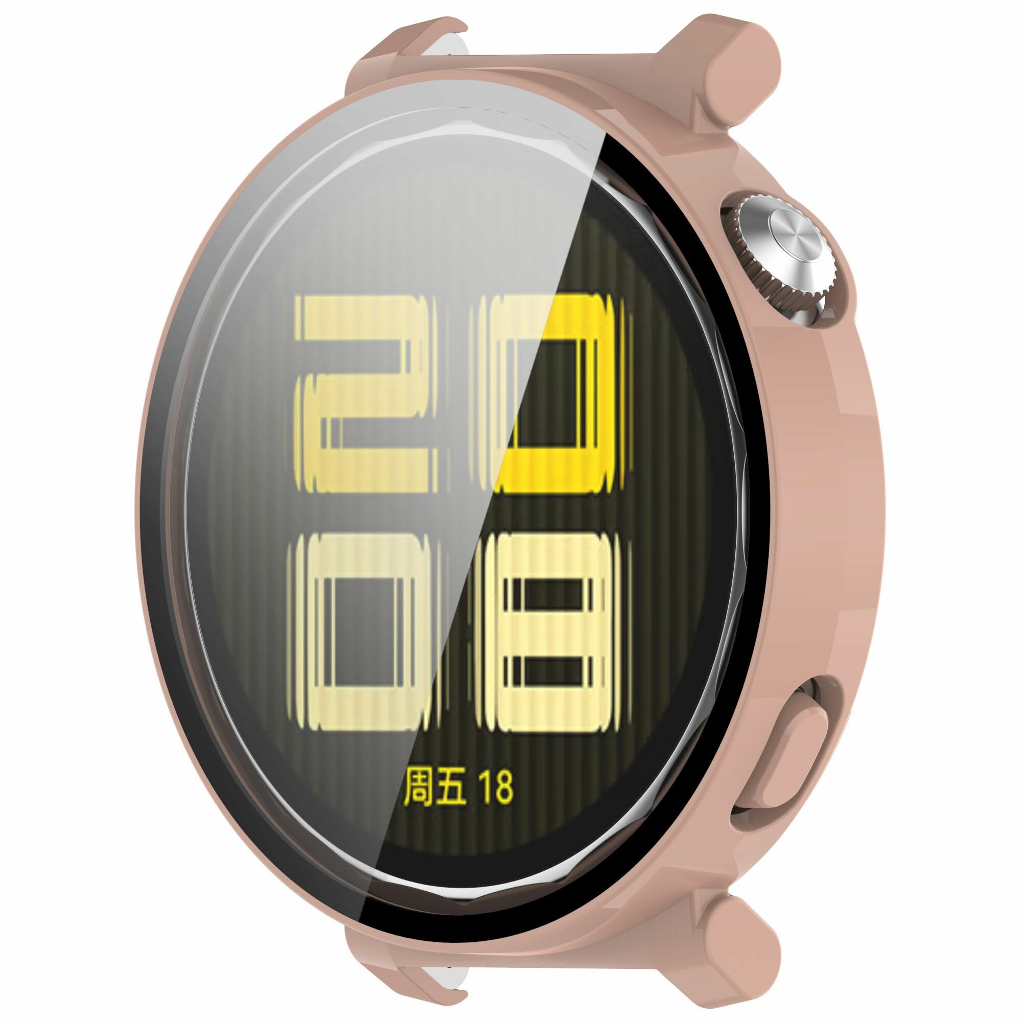 Чехол на умные часы Huawei Watch 3 Pro - Противоударный тонкий бампер с защитой от повреждений, грязи и отпечатков