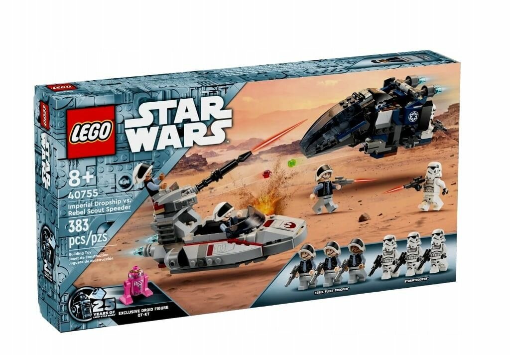 Конструктор LEGO Star Wars 40755 Имперский десантный корабль против спидера повстанцев-разведчиков