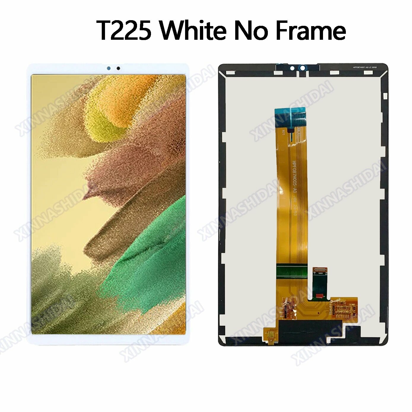 ЖК-дисплей для Samsung Galaxy Tab A7 Lite 2021 Белый, T225 White No Frame