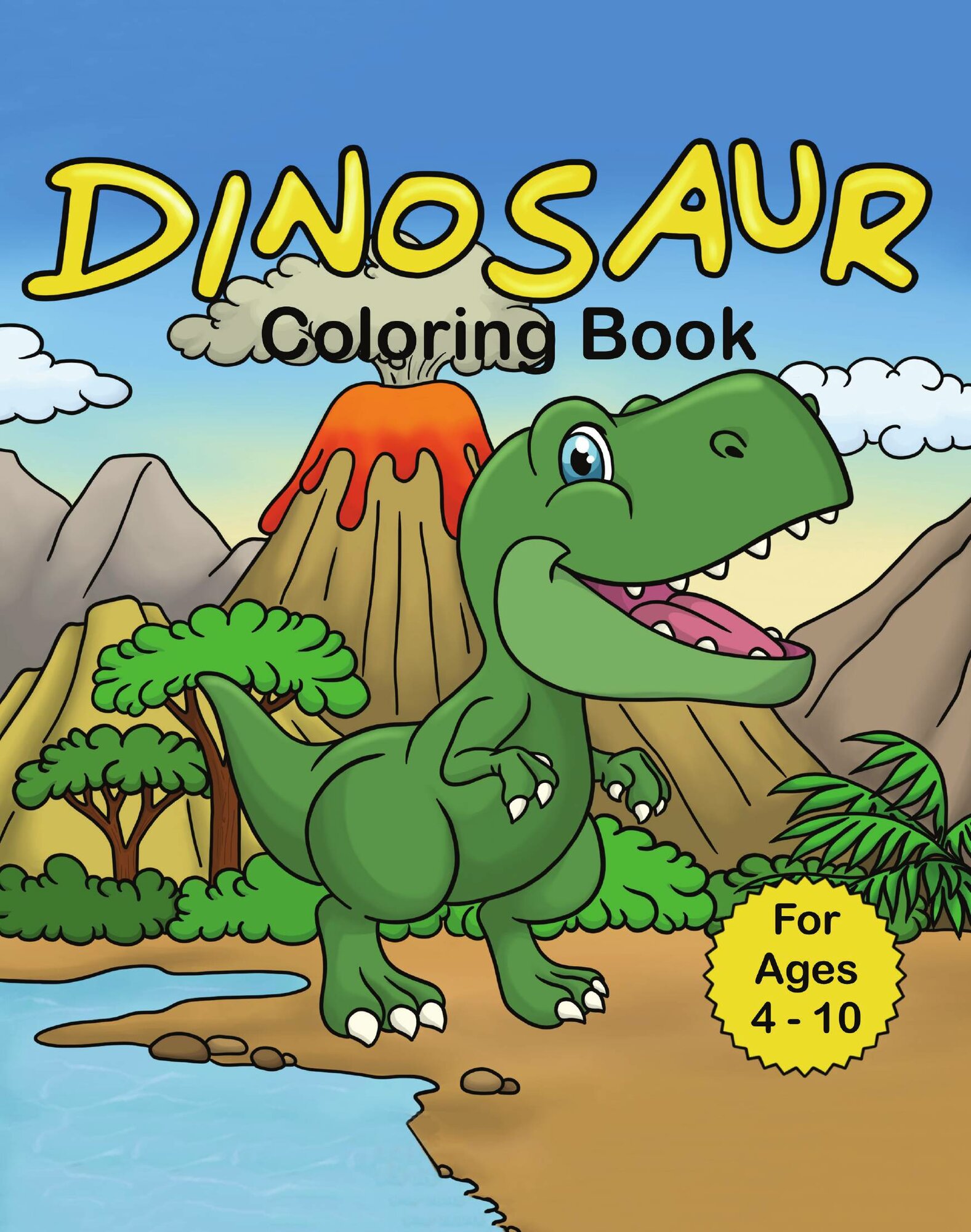 Dinosaur Coloring Book