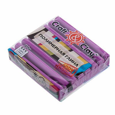 "Craft&Clay" полимерная глина CCH 52 г 1033 лиловый