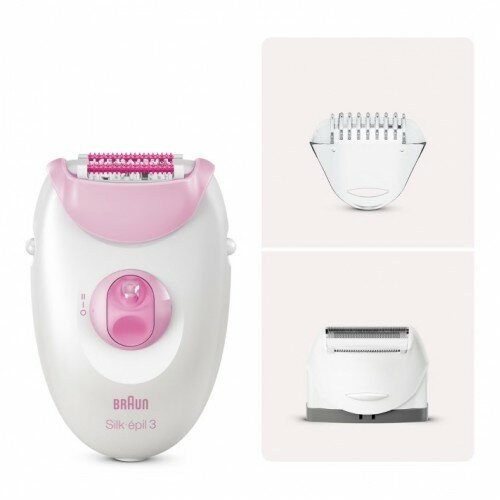 Эпилятор Braun Silk-epil 3 3-031 Pink